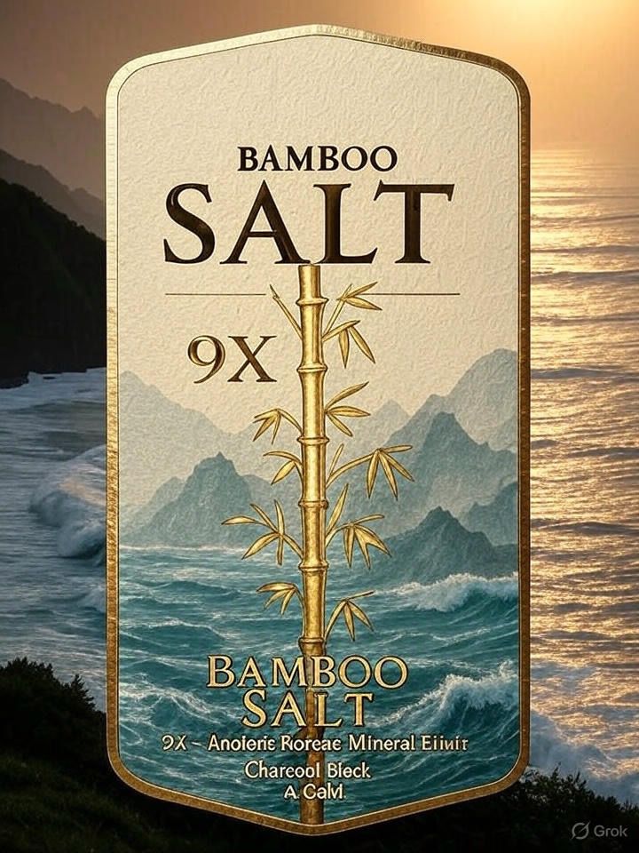 9X Bamboo Salt in Crystal Form 250g – Bamboo Salt 9x